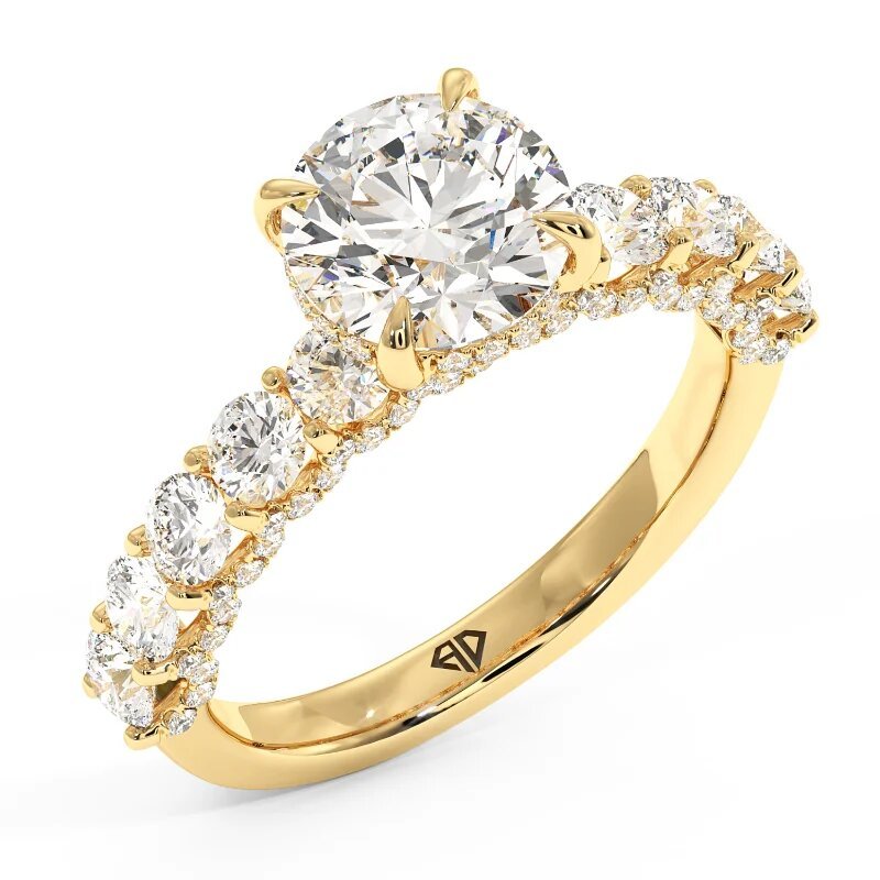 Yellow Gold Engagement Rings | Choose Your Diamond For Rings